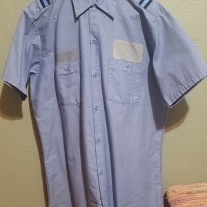 Mobtown | Shirts | Mens Xl Vintage Mechanic Style Button Down Shirt ...